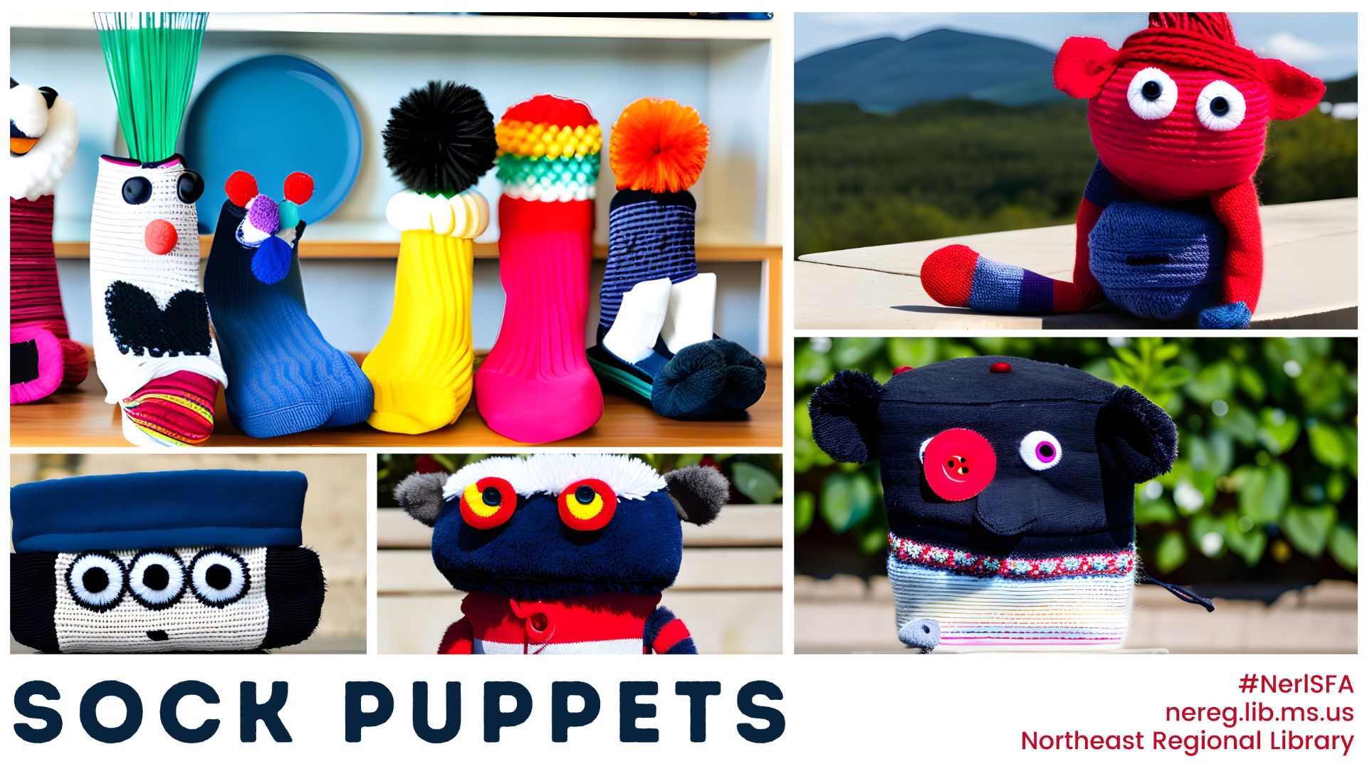 sock puppets – Northeast Regional Library