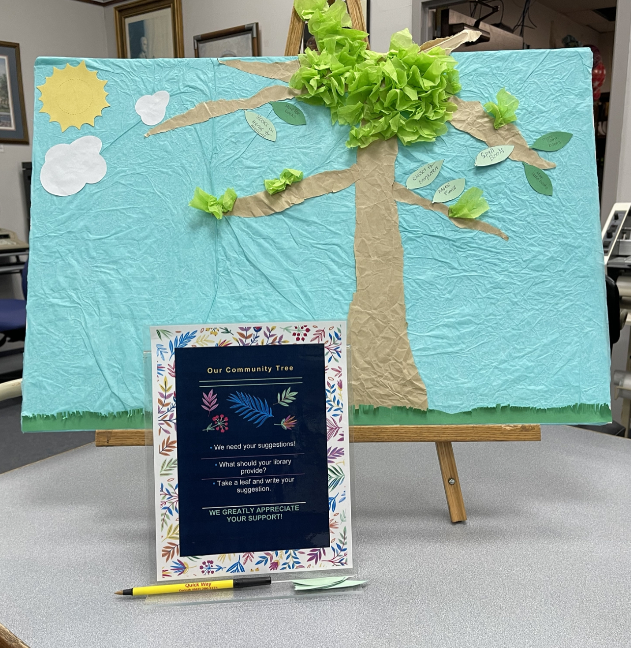 IU board – Northeast Regional Library